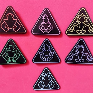 Fnaf Security Breach Neon Sign Enamel Pin - Etsy