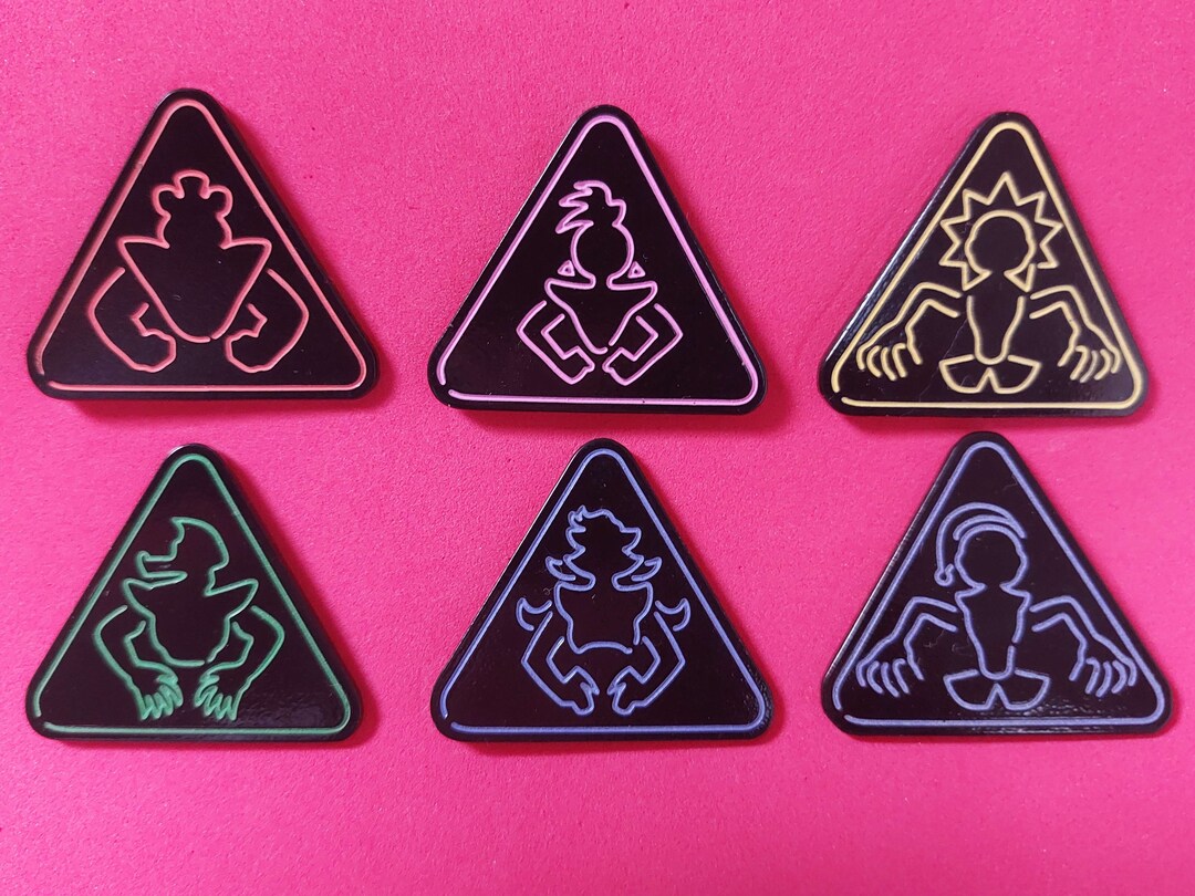 Fnaf Security Breach Neon Sign Enamel Pin - Etsy