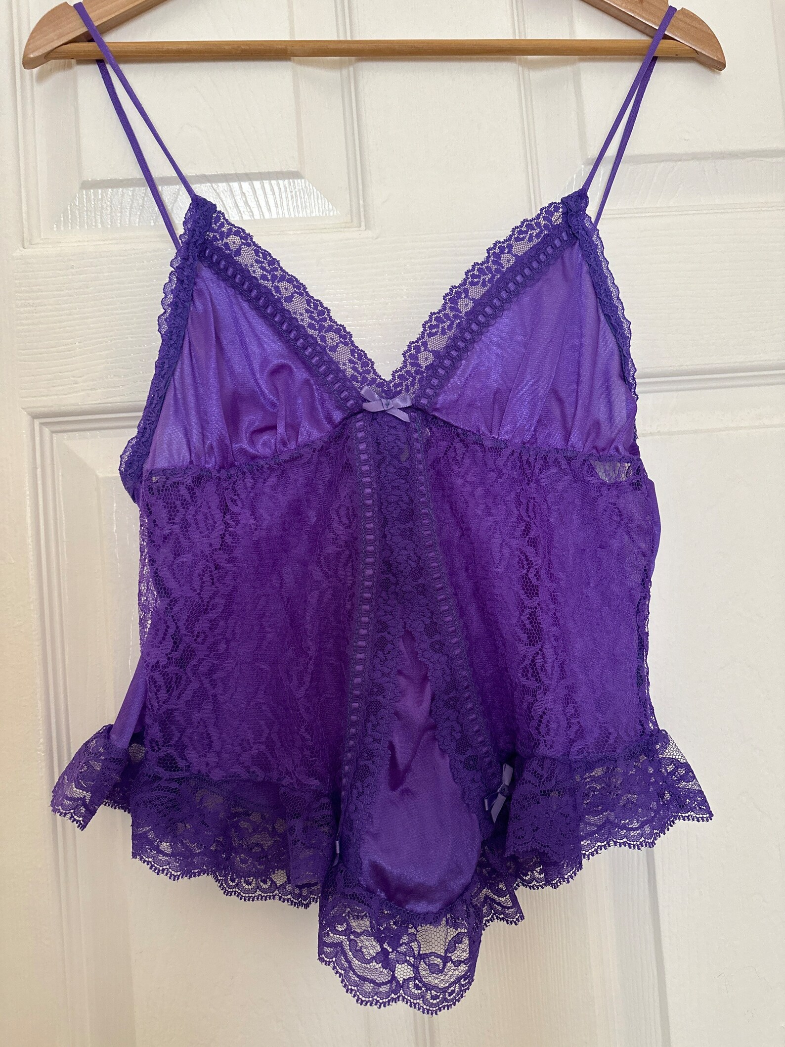 Vintage Nylon Lace Purple Camisole - Etsy