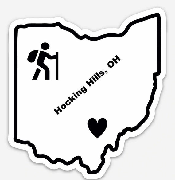 Hocking Hills OH Bumper Sticker | Etsy