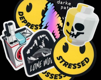 Grunge Stickers Pack Aesthetic - Etsy