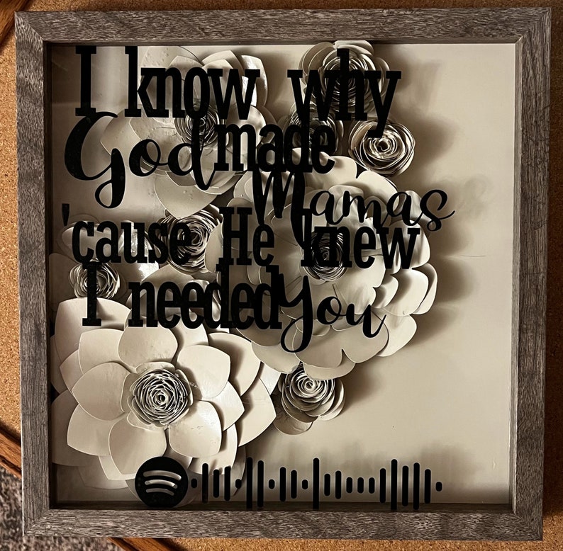 Lyrical Shadow Box - Etsy