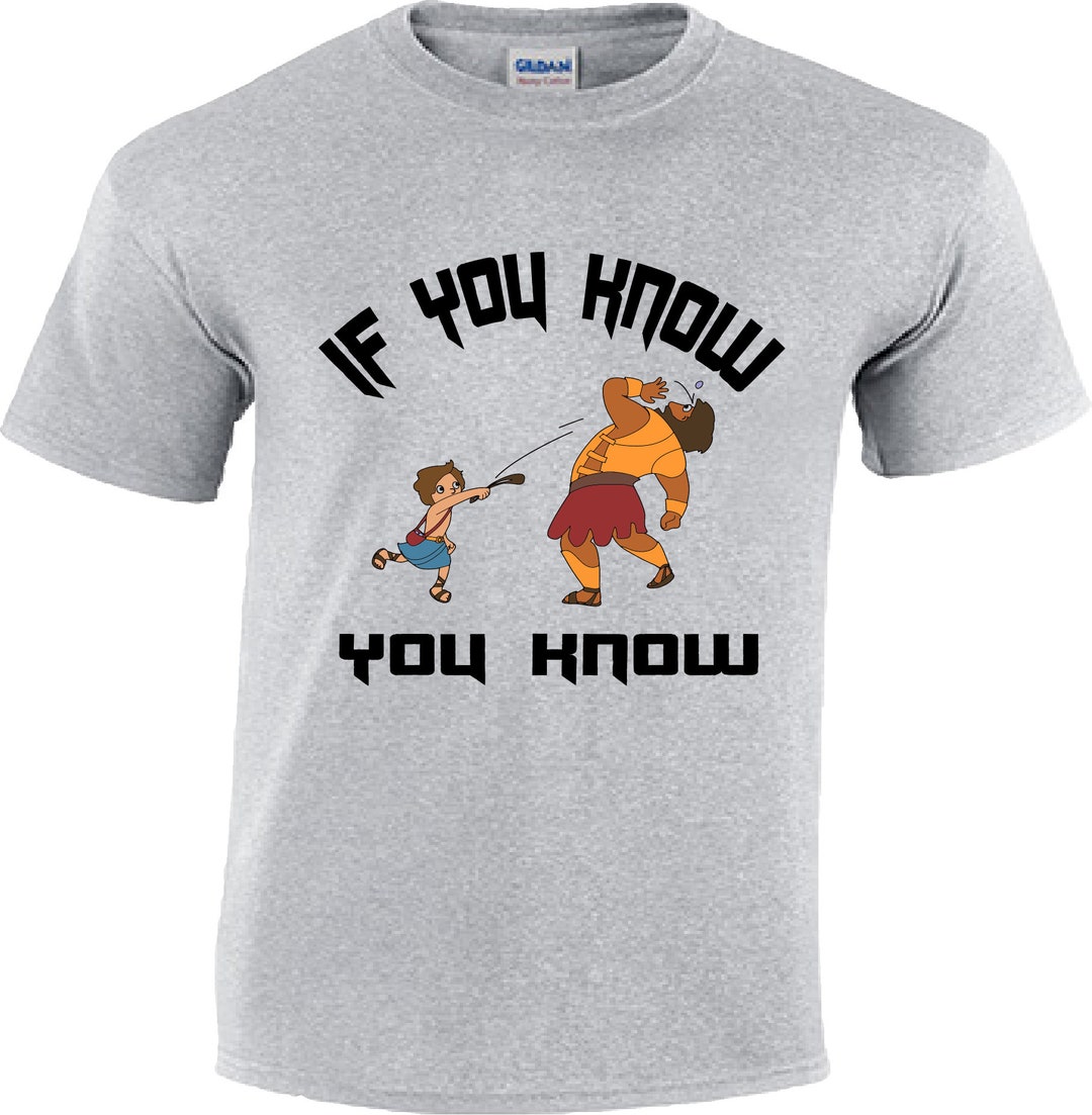 David and Goliath SVG - Etsy