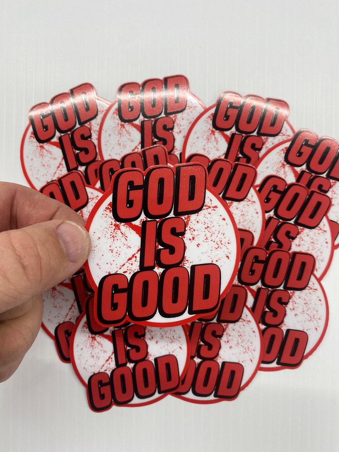 God is Good Sticker 2pk Christian Laptop Phone Window Faith #13 - Etsy