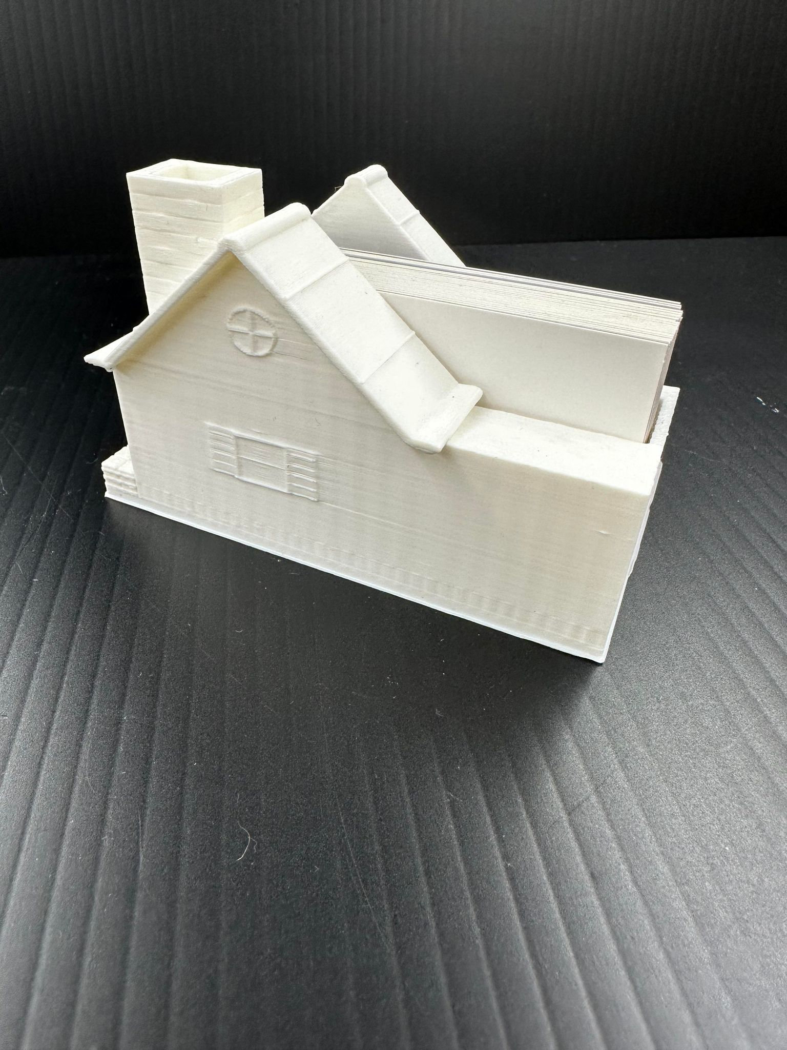 Business Card Holder House 3D Printed Gift - Etsy