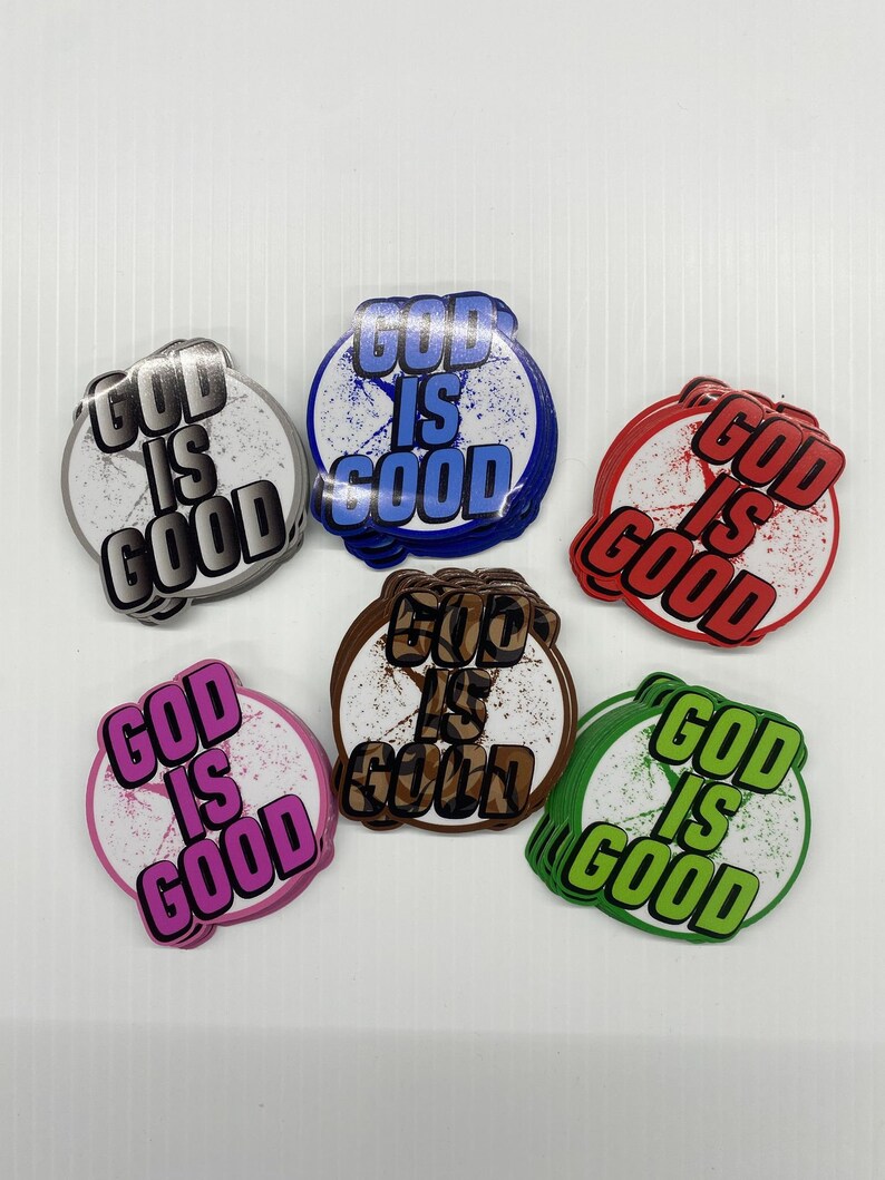 God is Good Sticker 2pk Christian Laptop Phone Window Faith #13 - Etsy