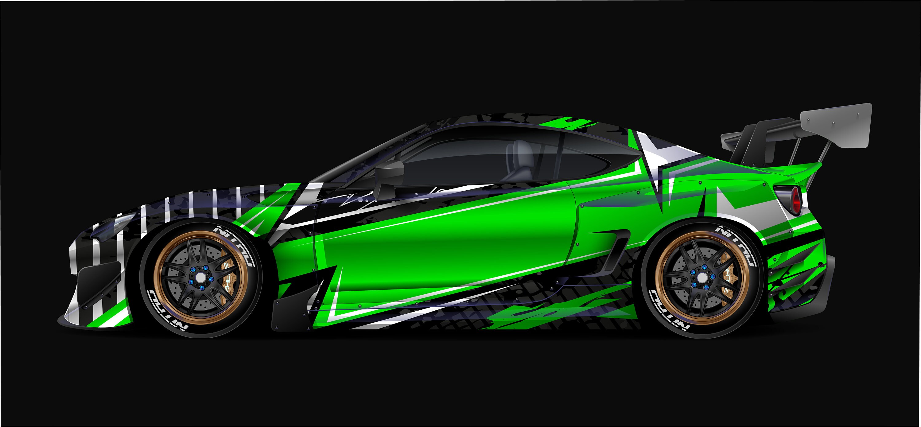 Car Wrap Design Graphic Livery - Etsy