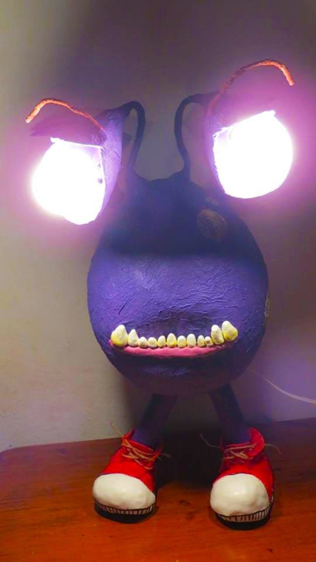 Lamp Bug Paper Mache, Hanging Lamp, Lamp to Hang, Bug Lamp on Paper ...