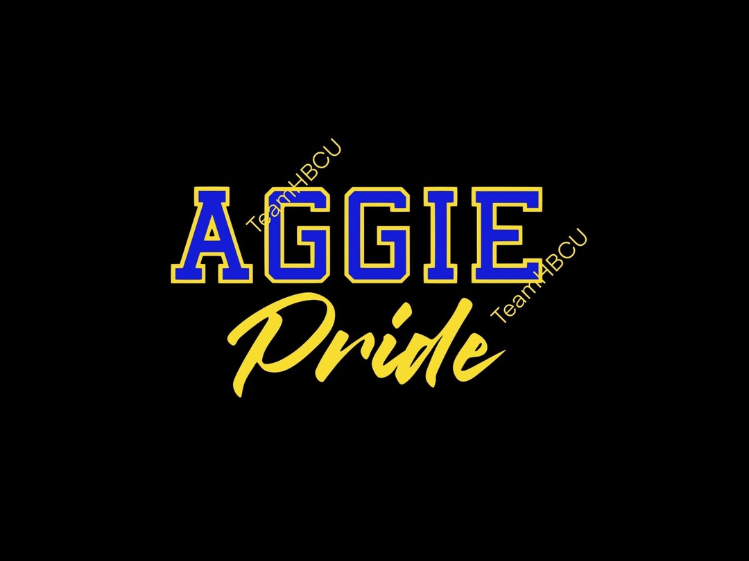 Aggie Pride Svg - NCAT Aggie Svg - Aggie Pride - NC A and T Svg ...