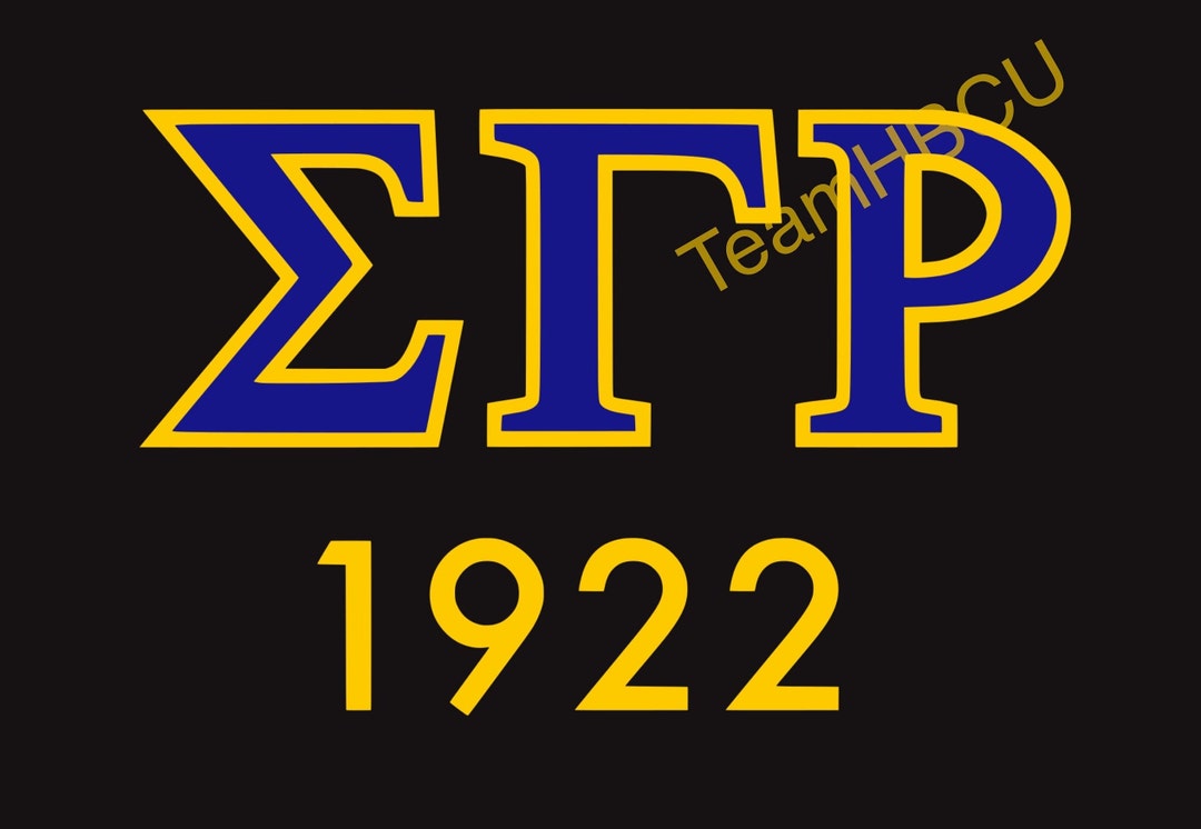 Sigma Gamma Rho Svg Sigma Gamma Rho 1922 Cut File Sigma - Etsy