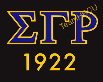 Sigma Gamma Rho | Etsy