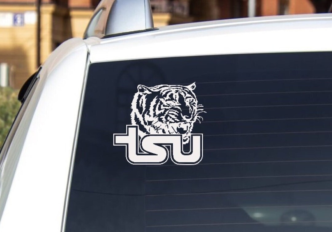 TSU Decal - Tennessee State Sticker - Permanent Decal - Car Sticker ...