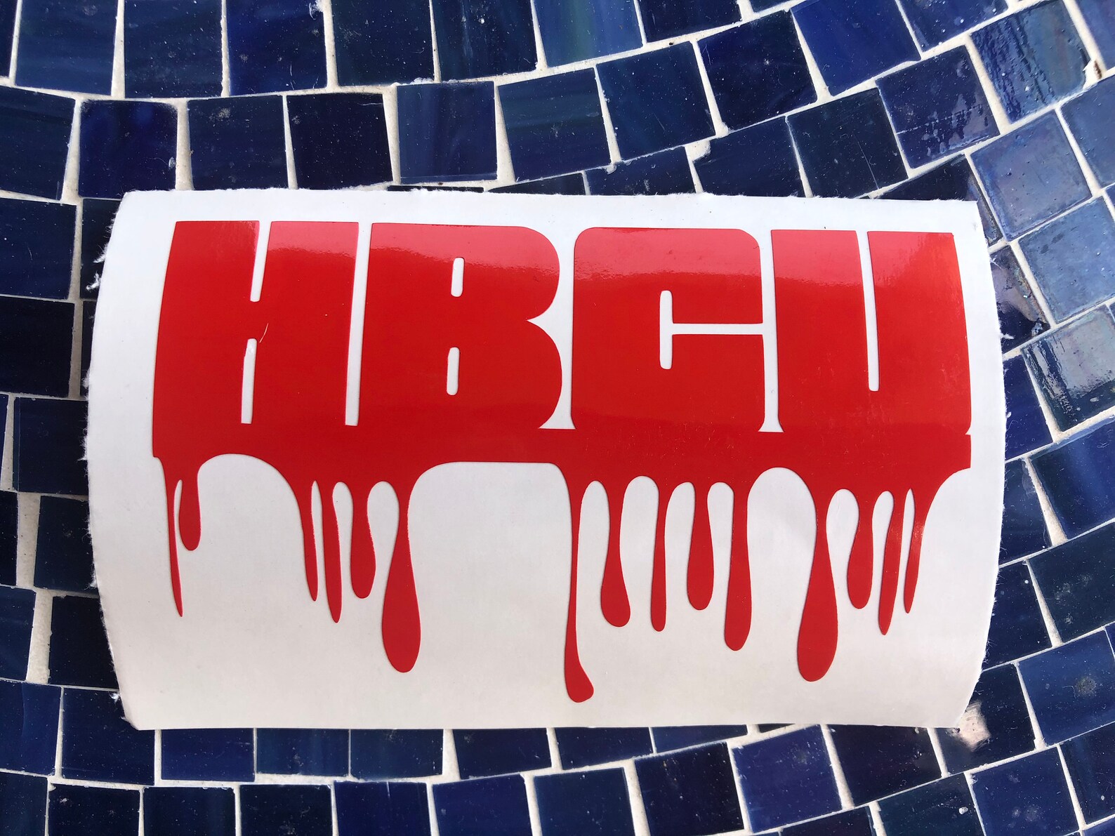 HBCU Decal HBCU Sticker Multiple Color Options HBCU | Etsy