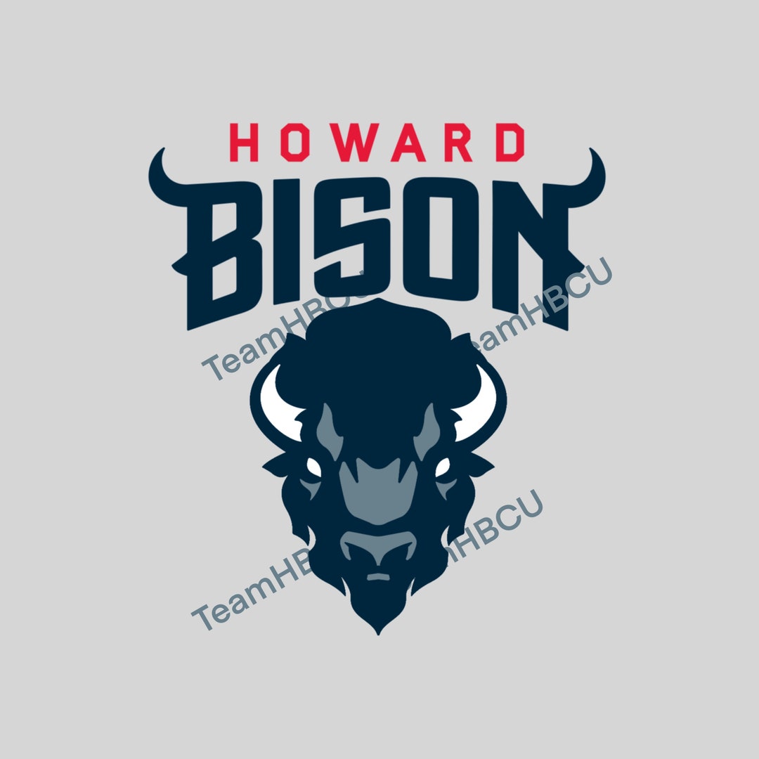 Howard Svg Bison Mascot HU Graduate Howard Alumni Custom Howard ...