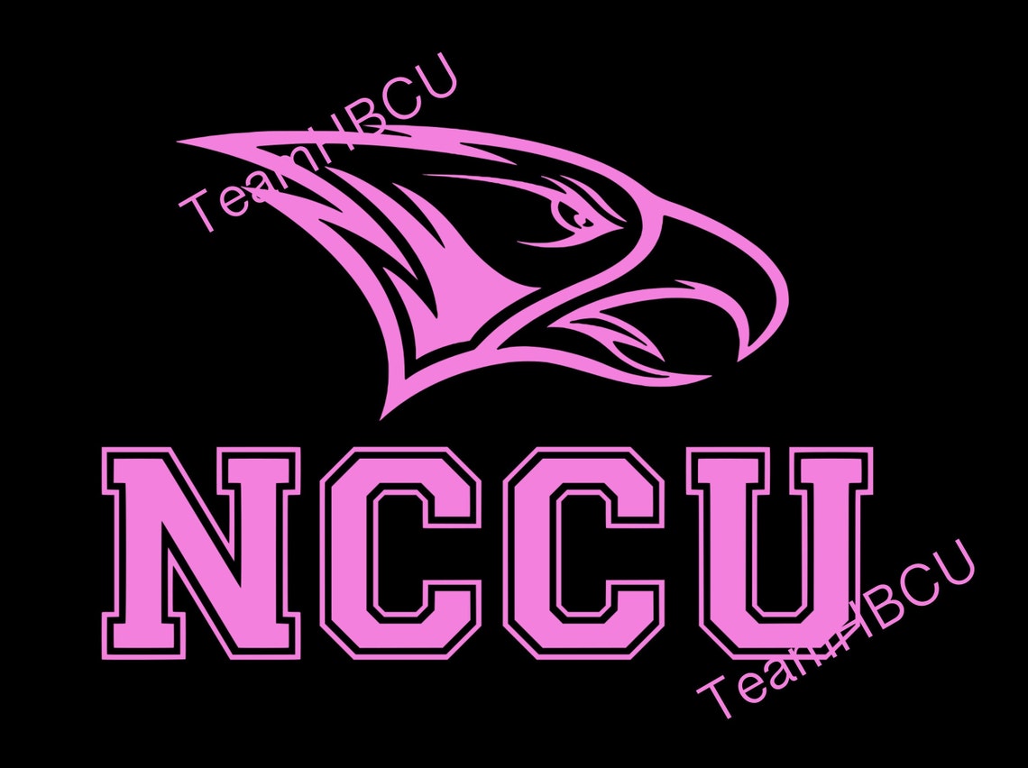 NCCU Single Color Svg - North Carolina Central University Inspired Logo ...