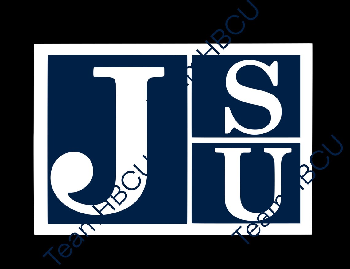 JSU Svg Custom Simplified Version Jackson State University - Etsy