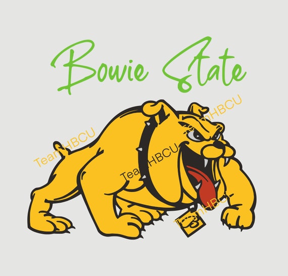 Bowie State University Svg Custom Simplified Version Cut - Etsy