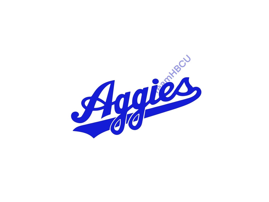 Aggies Svg - NCAT Aggies Script Font Svg - Aggie Pride - NC A and T Svg ...
