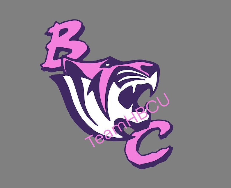 Benedict College svg Custom Simplified Version Cut File | Etsy