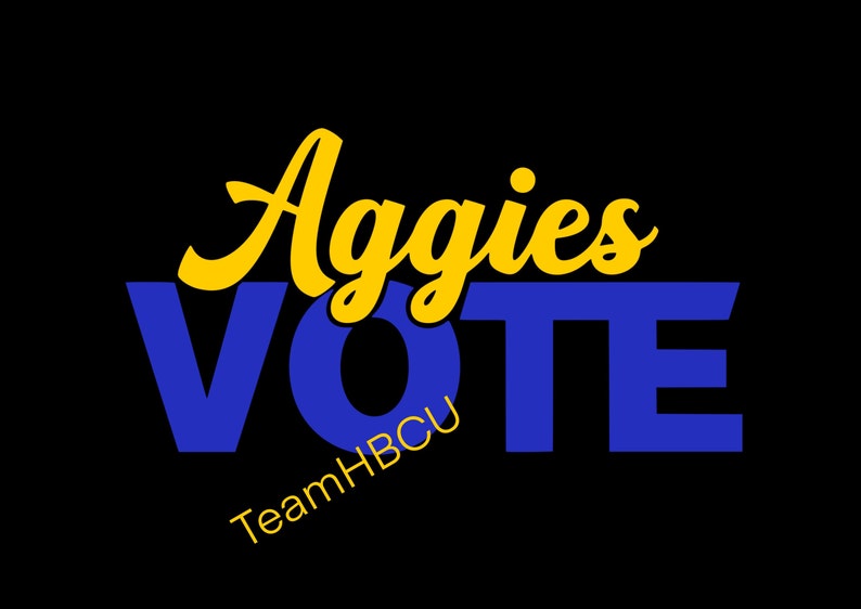 NCAT Aggies Vote Svg Aggie Pride Vote NCAT Vote Svg - Etsy