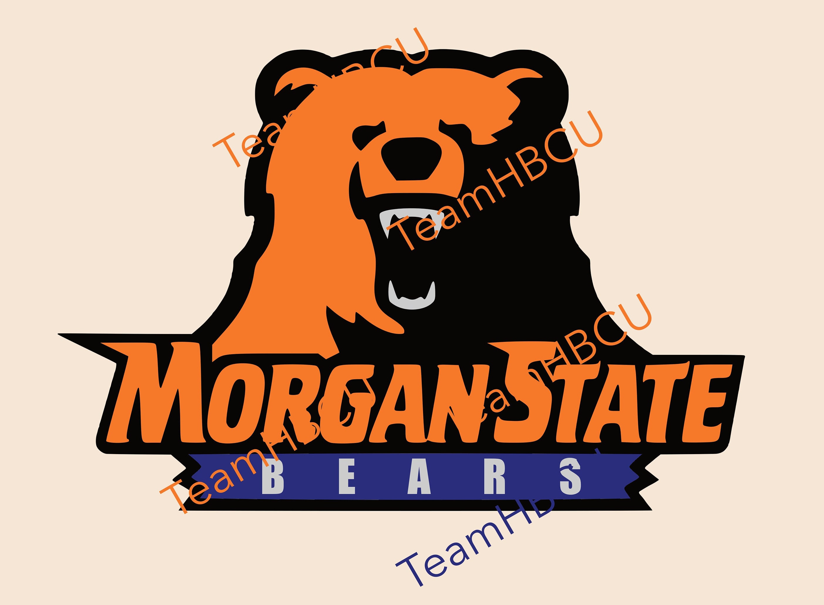 Morgan State Svg Morgan State University Svg Bears Svg | Etsy