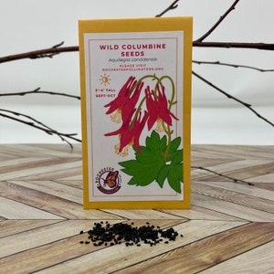 Wild Columbine Seeds, Michigan Native Plant Seeds, Flower Packets ...
