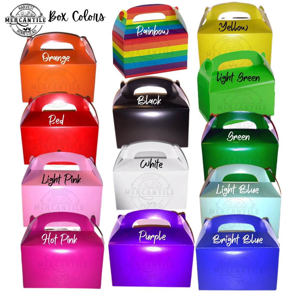 Glow Party Glow Birthday Goody Boxes Loot Box Favors - Etsy