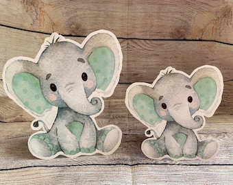 Mint Green Elephant | Etsy