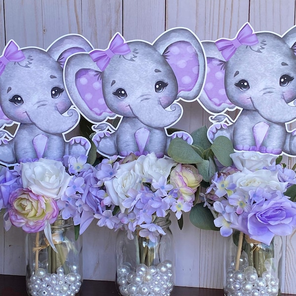 Purple Party Decor - Etsy