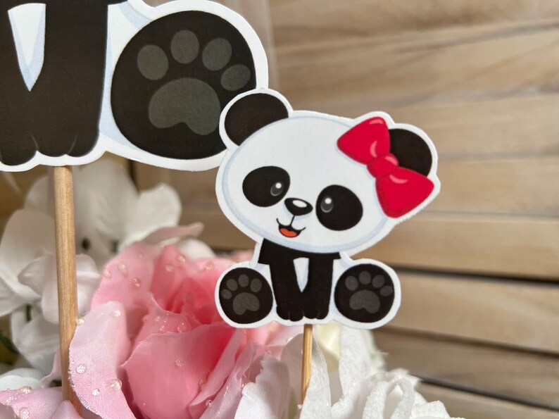 Baby Panda Girl Centerpieces Decor Panda Bear Baby Shower - Etsy