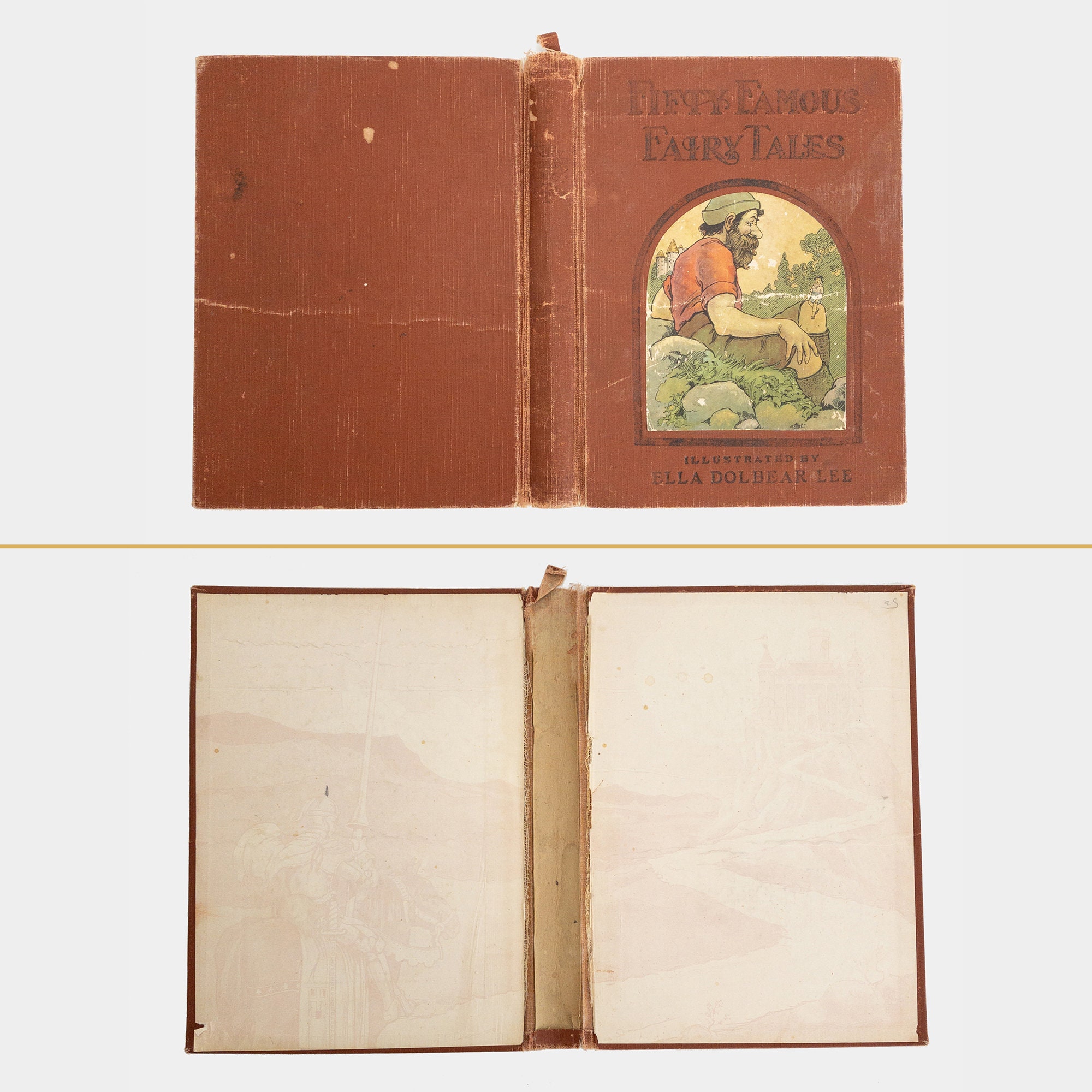 Antique & Vintage Empty Book Cover for Crafting Art Junk Journals or ...