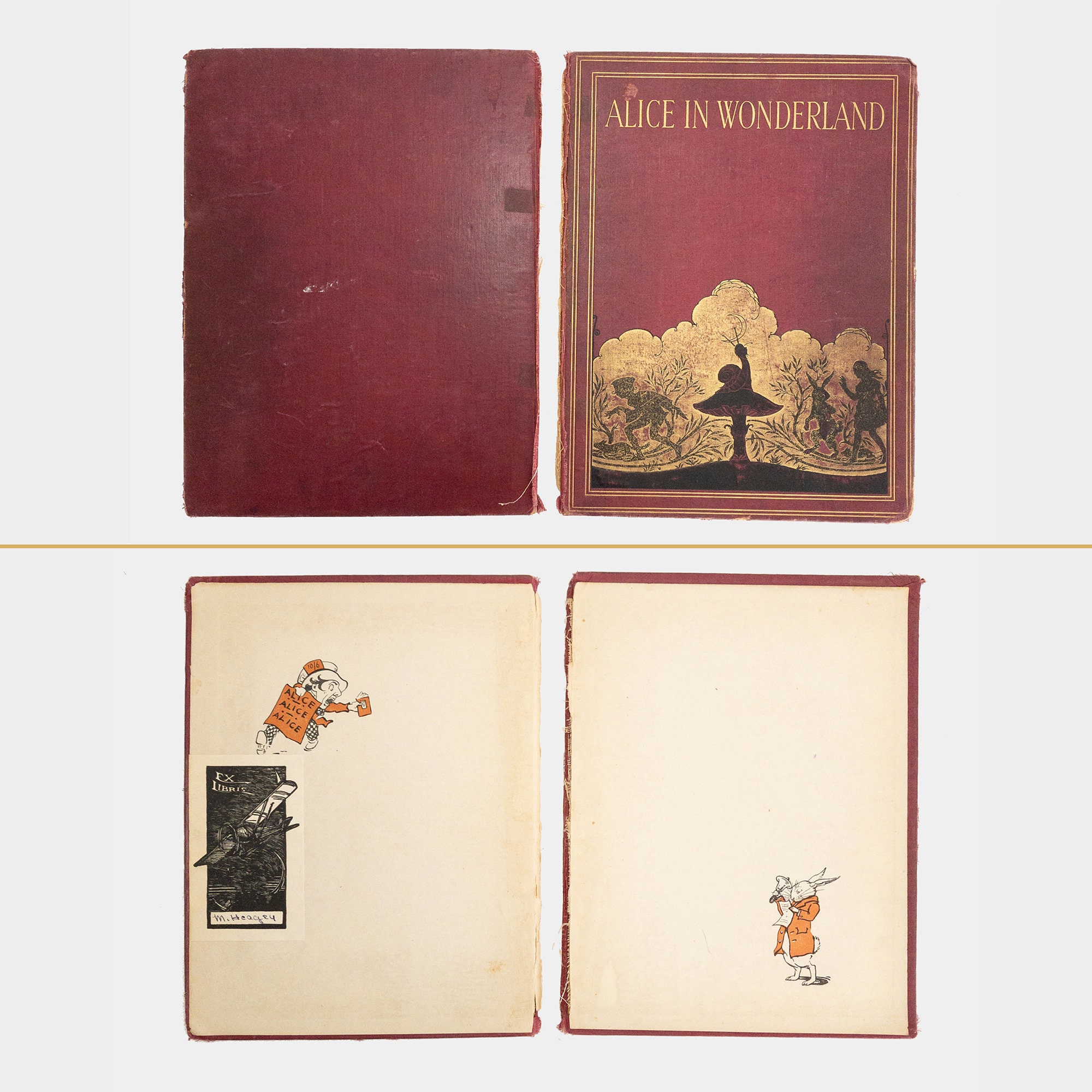 Antique & Vintage Empty Book Cover for Crafting Art Junk Journals or ...