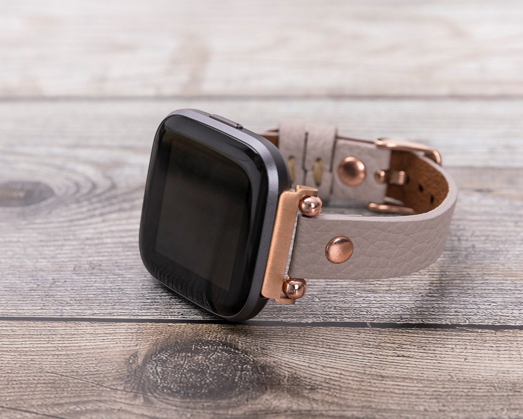 Fitbit Versa 2 Leather Watch Band, Fitbit Versa Lite, Slim Leather ... Fitbit Versa 2 Leather Watch Band, Fitbit Versa Lite, Slim Leather ...