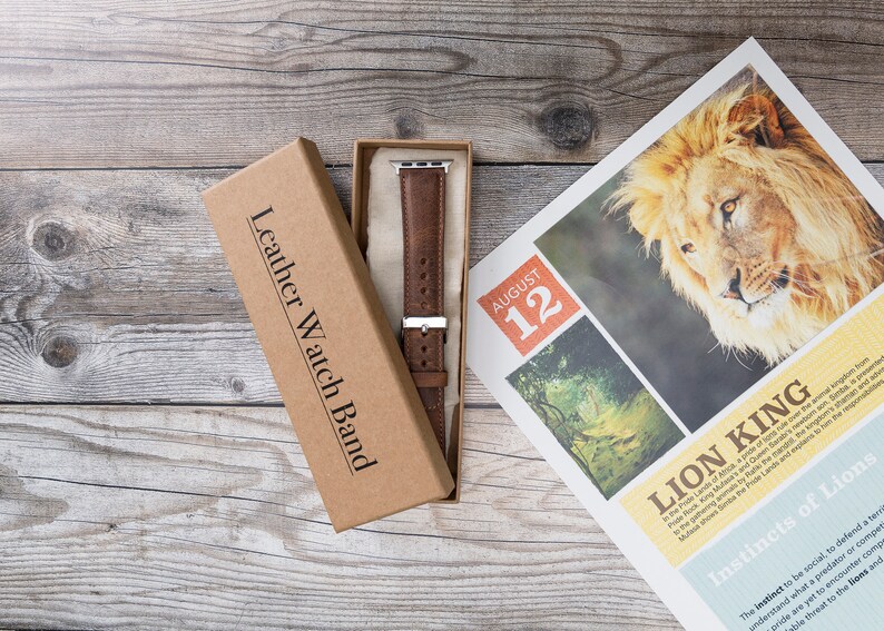 Monogrammed Vintage Leather Watch Band Custom Hand Made - Etsy