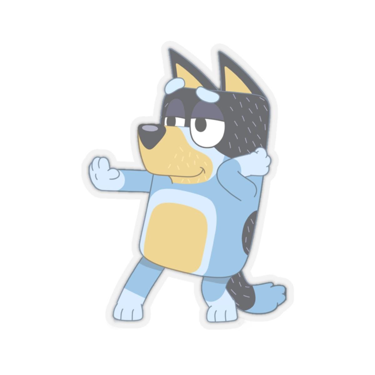 Bluey Dance Move Cut Out Stickers - Etsy