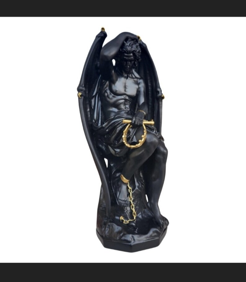 Lucifer Statue Mythology Marble Sculpture Exact Museum Replica ...