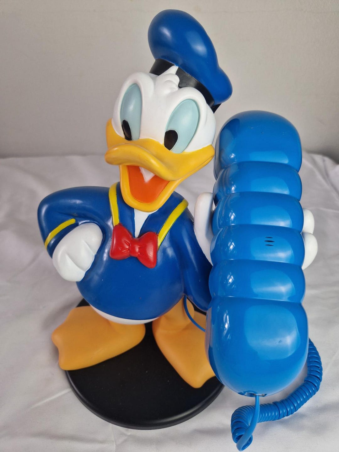 Vintage Donald Duck Telephone Paperino Disney Phone 31cm Plastic New - Etsy
