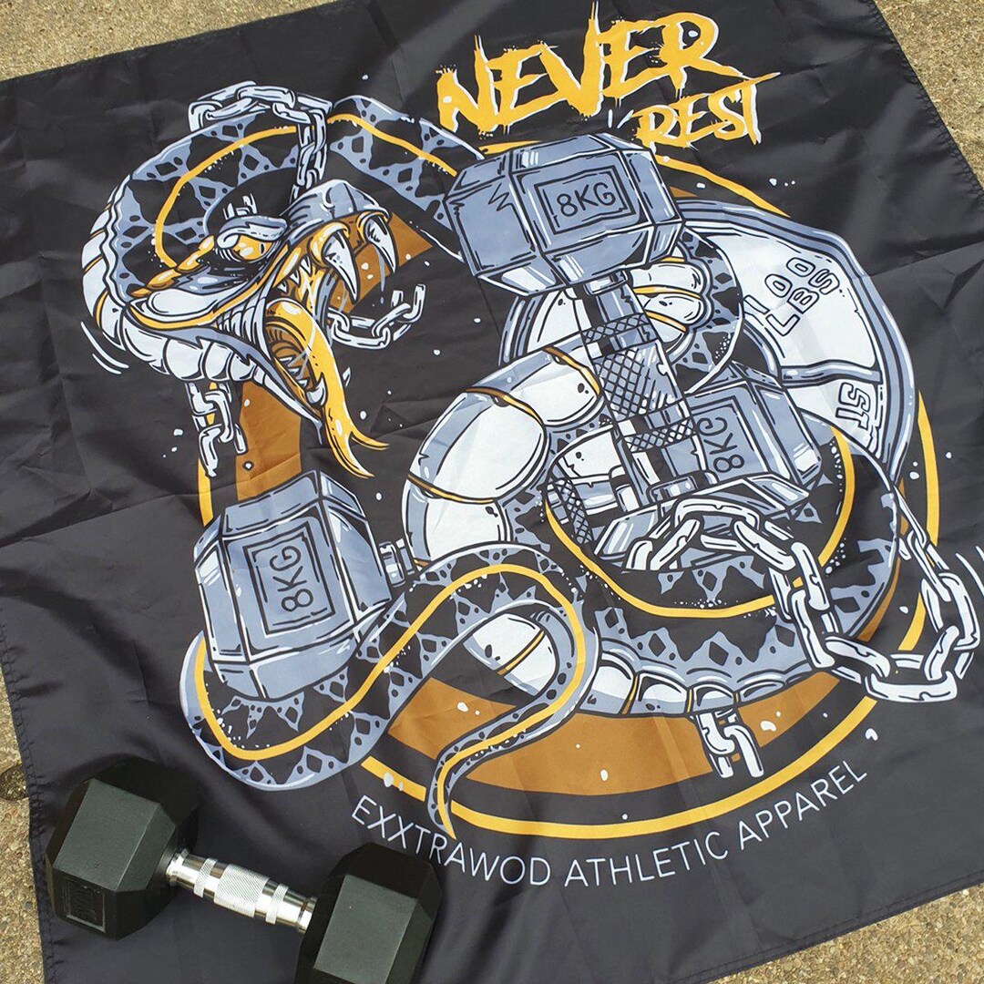 Exxtrawod Gym Banner Flag Crossfit Training - Etsy