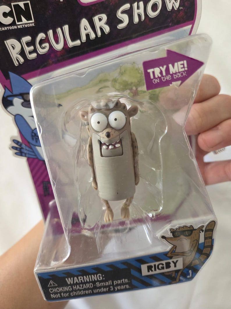 Regular Show Mordecai & Rigby Skips Figures Jazwares RARE Cartoon ...