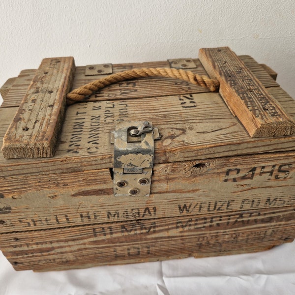 Wood Ammo Box - Etsy