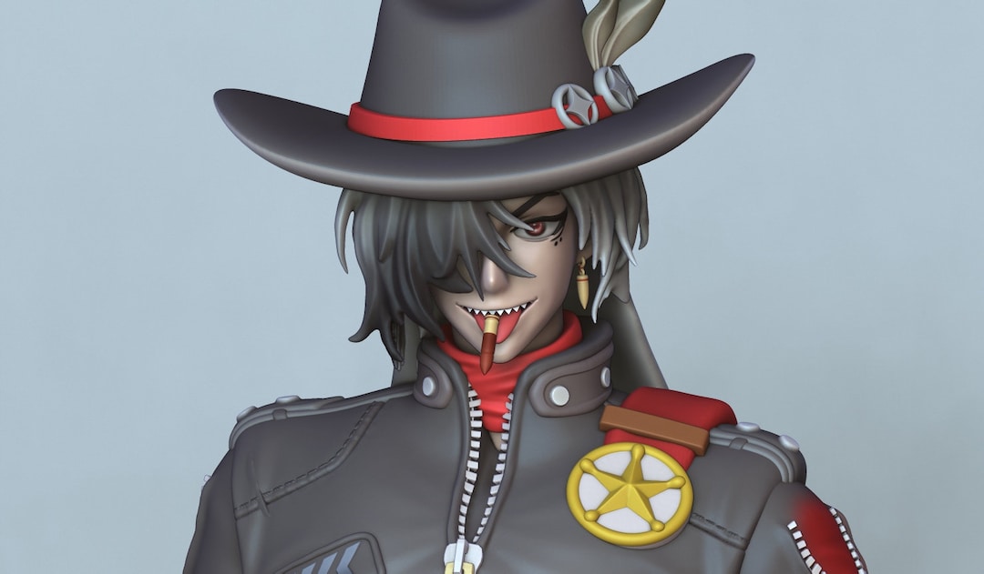 Boothill -FAN ART- Honkai Star Rail 3D Printed Resin Model Figure KIT ...