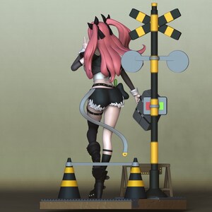 Nicole FAN ART Zenless Zone Zero 3D Printed Resin Model Figure KIT - Etsy