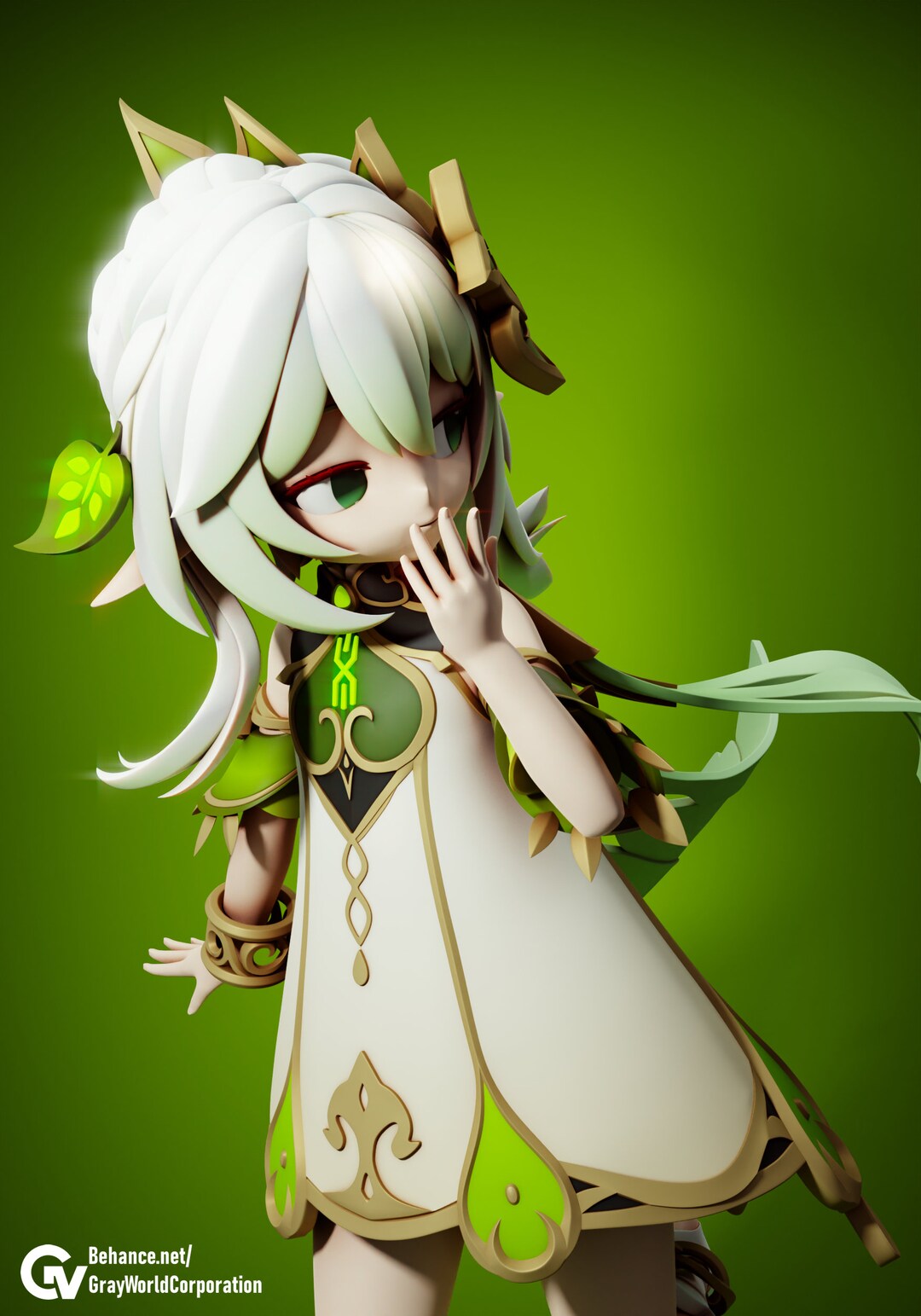 Nahida FAN ART Genshin Impact 3D Printed Resin Model Figure KIT - Etsy UK