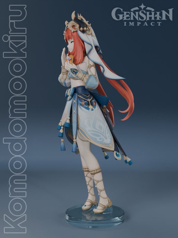 Nilou FAN ART Genshin Impact 3D Printed Resin Model Figure KIT - Etsy