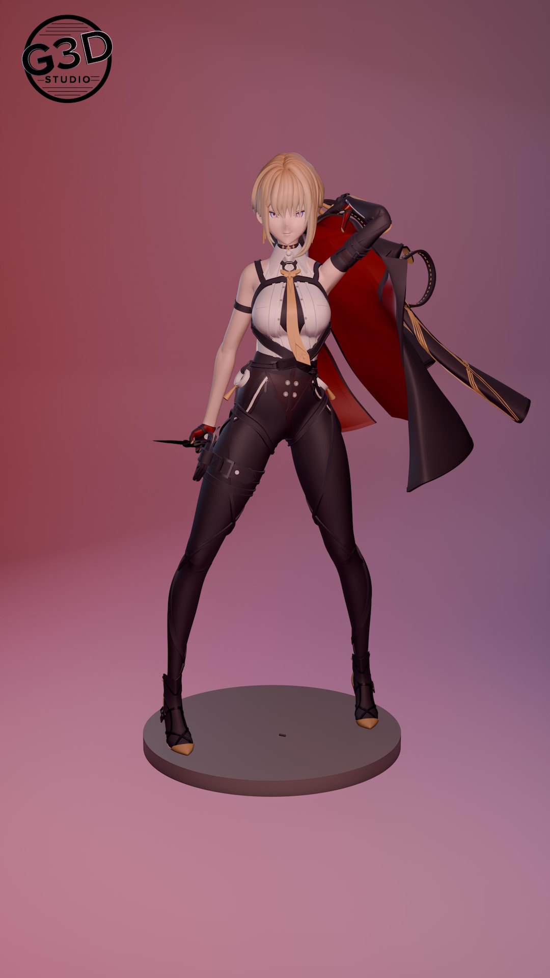 Evelyn -FAN ART- Zenless Zone Zero 3D Printed Model Figure - Etsy