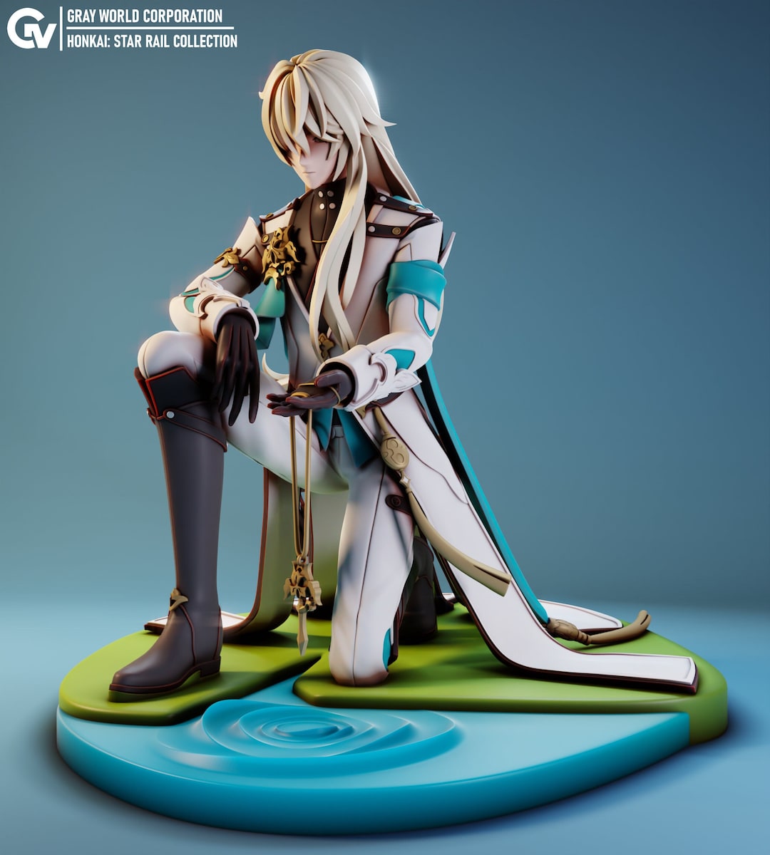 Luocha Honkai Star Rail 3D Printed Resin Model Figure - Etsy