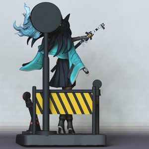 Hoshimi Miyabi -FAN ART- Zenless Zone Zero 3D Printed Resin Model ...