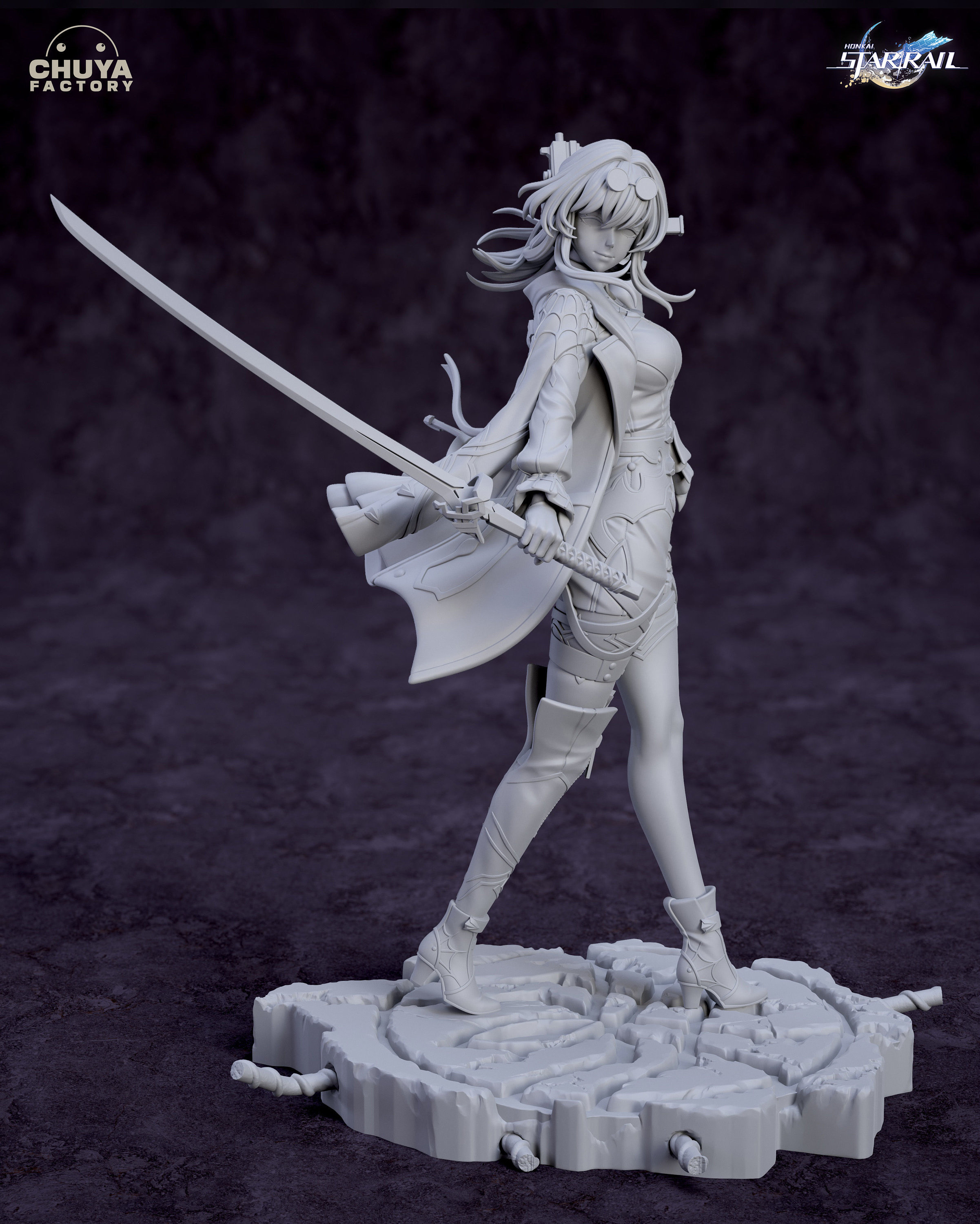 Kafka FAN ART Honkai Star Rail 3D Printed Resin Figure Model KIT - Etsy