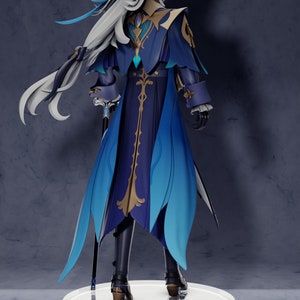 Neuvillette -FAN ART- Genshin Impact 3D Printed Resin Model Figure KIT ...