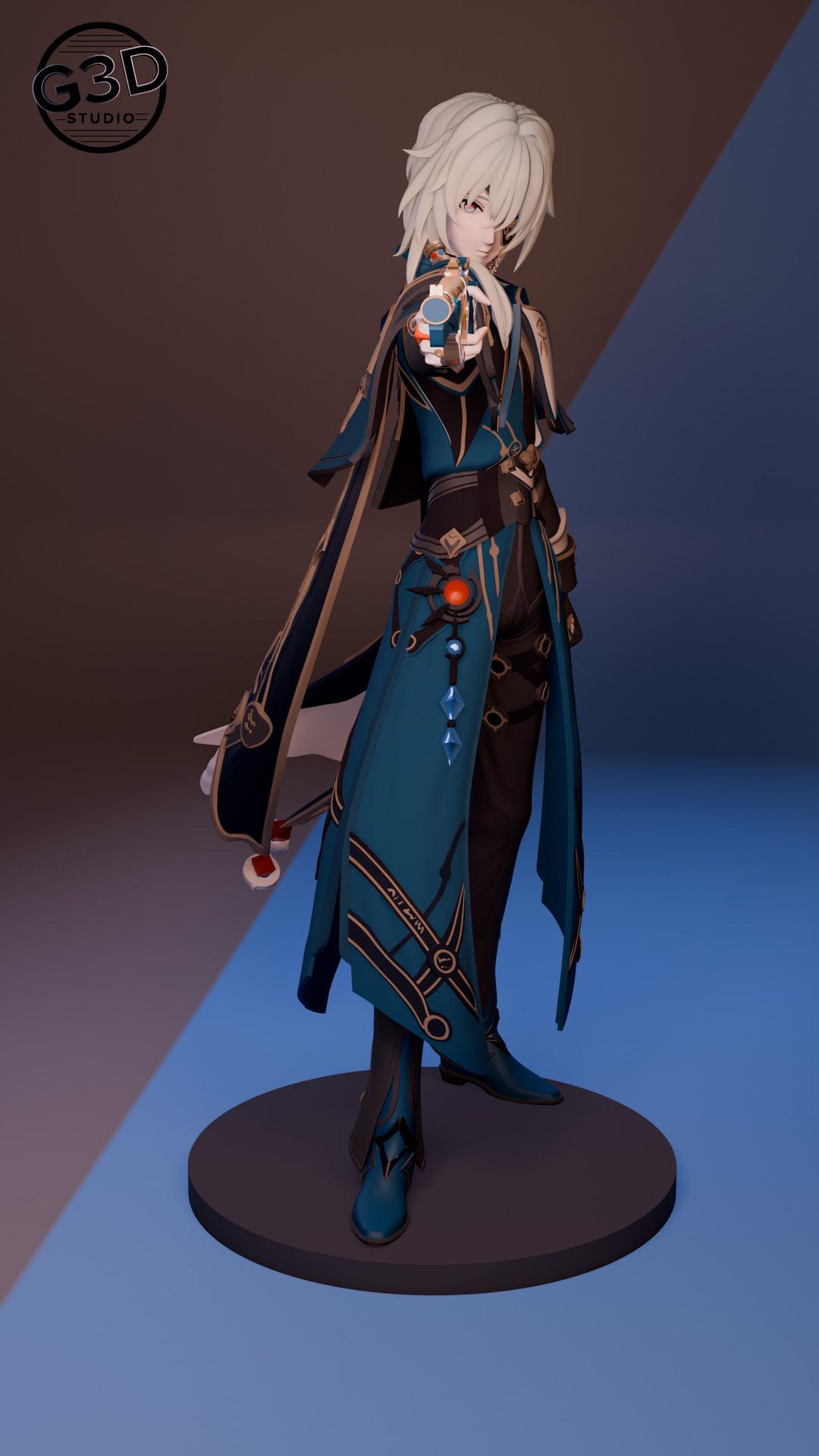 Buy Anaxa -FAN ART- Honkai Star Rail 3D Printed Model Figre Online in ...